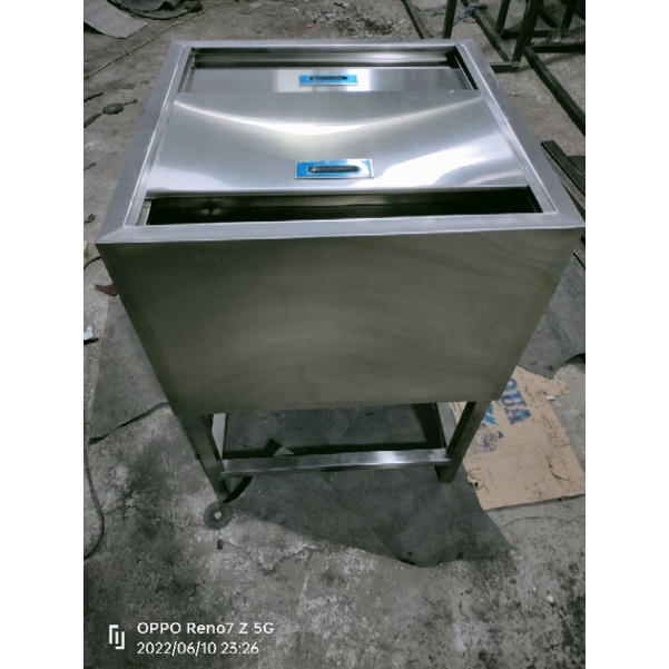 Jual ice bin/tempat es ukuran 50x50x40 dengan kaki 40cm | Shopee Indonesia