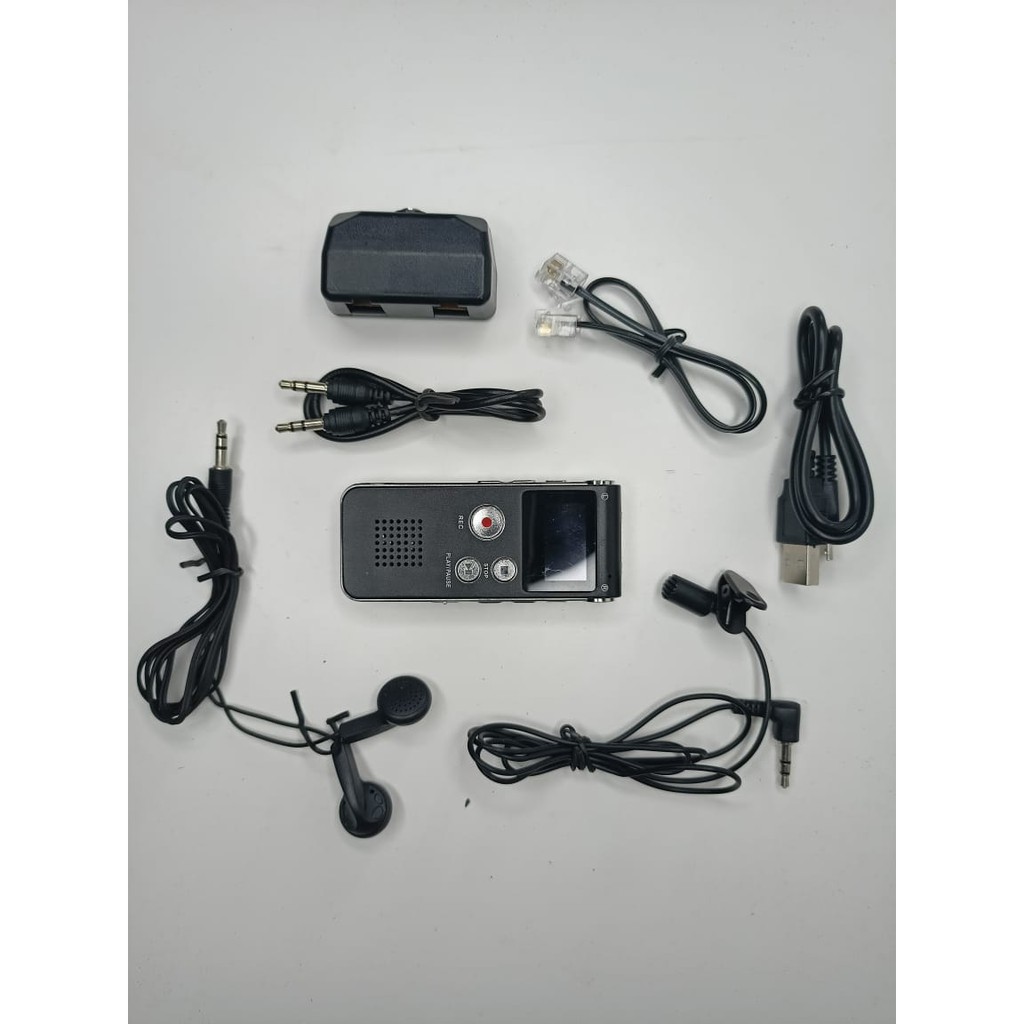 Jual Digital Voice Recorder USB Free Internal Memori 8Gb MP3 Player ...