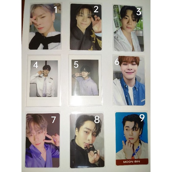 Jual PC PHOTOCARD POLAROID OFFICIAL ASTRO MJ | JINJIN | CHA EUN WOO | MOONBIN | ROCKY | SANHA ...