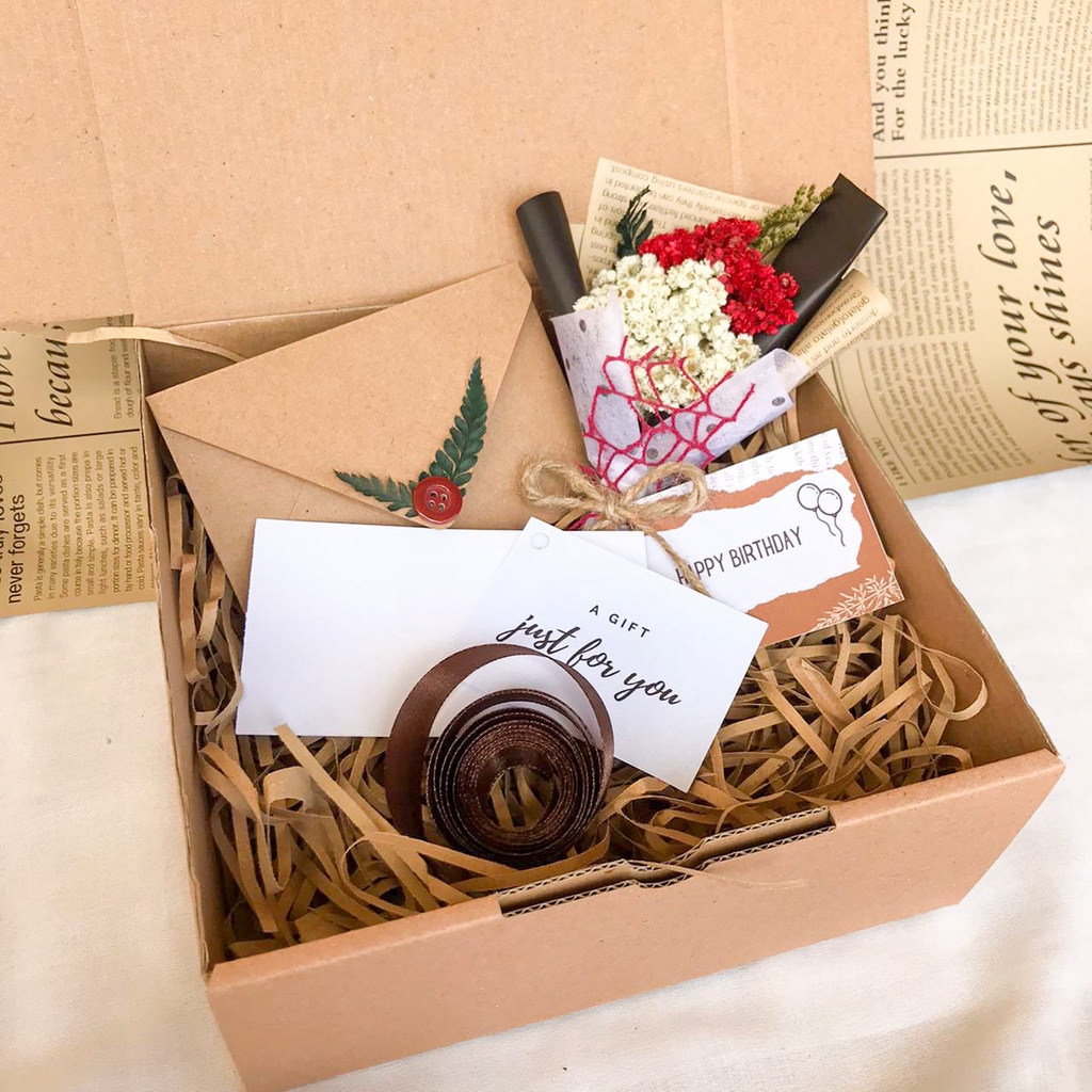 Jual 1 SET BOX KADO / KOTAK KADO / KOTAK HAMPERS / KOTAK HADIAH LENGKAP ...