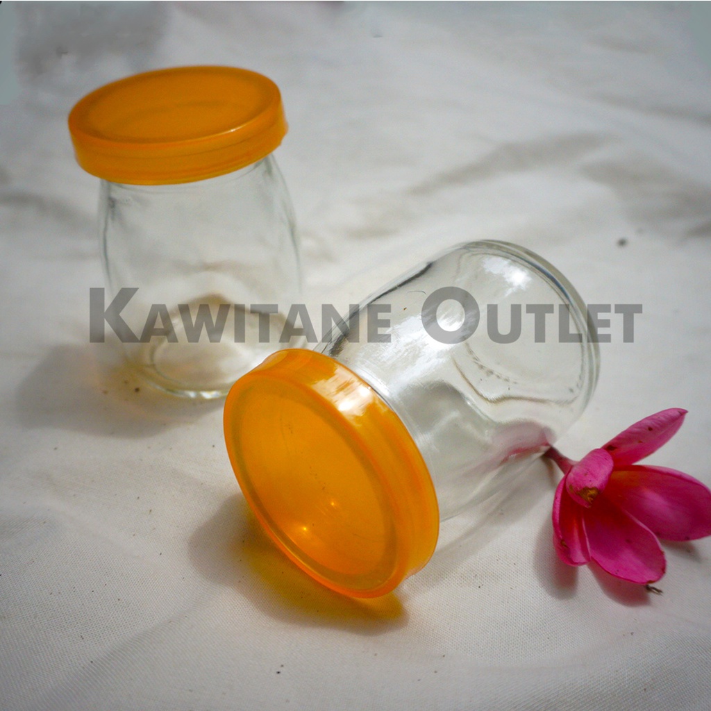 Jual Toples/Jar Puding Kaca Kecil/Mini Jar Warna Warni | Shopee Indonesia