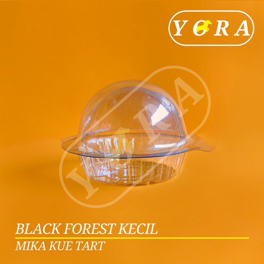 Jual [ISI 50] mika kue tart mini / cake tray black forest kecil ...