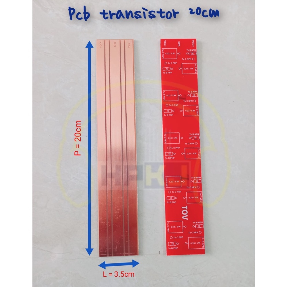Jual (2pcs) PCB TRANSISTOR 20CM Pcb transistor TR 20 cm pcb tr 20cm ...