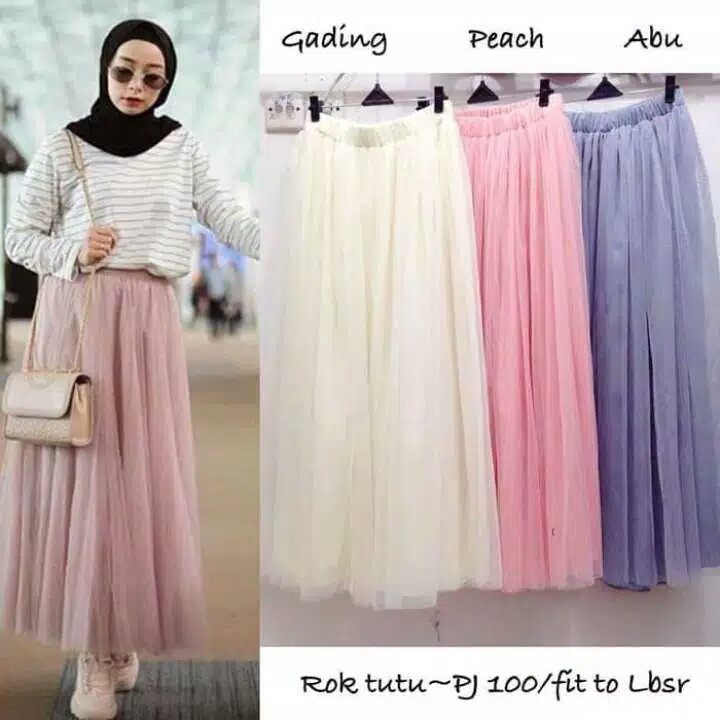 Jual YSG ROK TUTU DEWASA POLOS WARNA LILLAC PUTIH HITAM BISA BAYAR DI ...