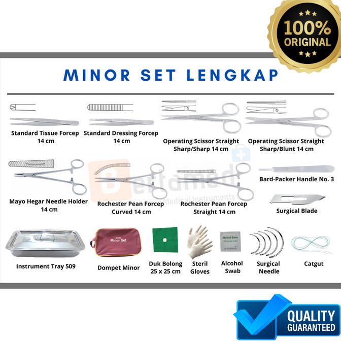 Jual Minor Set Lengkap / Set Bedah Minor Lengkap | Shopee Indonesia