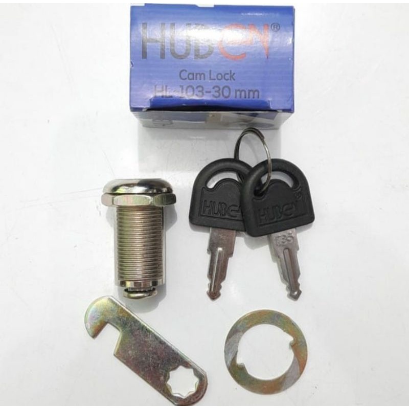 Jual HUBEN Kunci Loker Locker HL 103-30mm Kait Camlock Camlok - kunci Laci | Shopee Indonesia