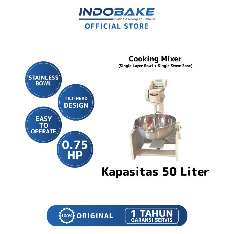 Jual Good Friend Cooking Mixer - Alat Mesin Pengaduk Dodol Round Square ...