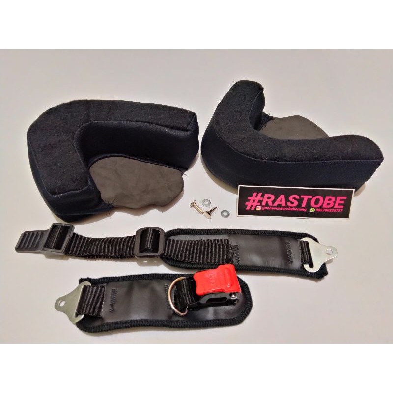 Jual Busa Pipi dan Tali Gesper size M Helm TRX-3 atau TRX-S (helm ...