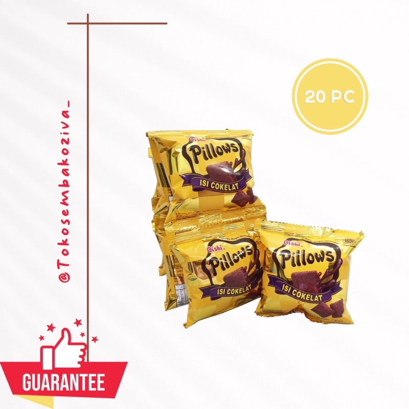 Jual Snack Pillows Rasa Cokelat ( Harga Satuan ) | Shopee Indonesia