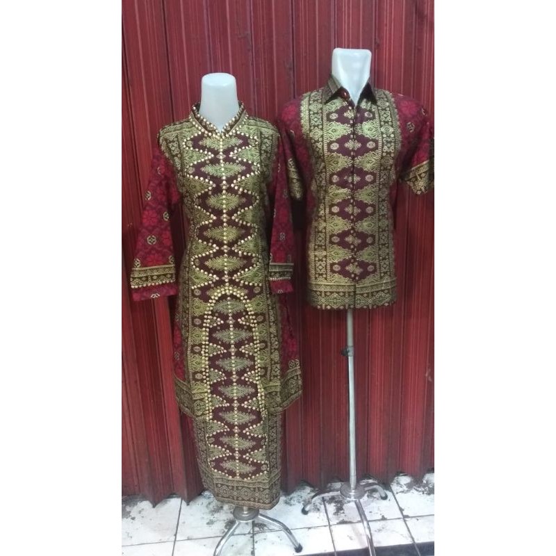 Jual couple songket naga bintang merah | Shopee Indonesia