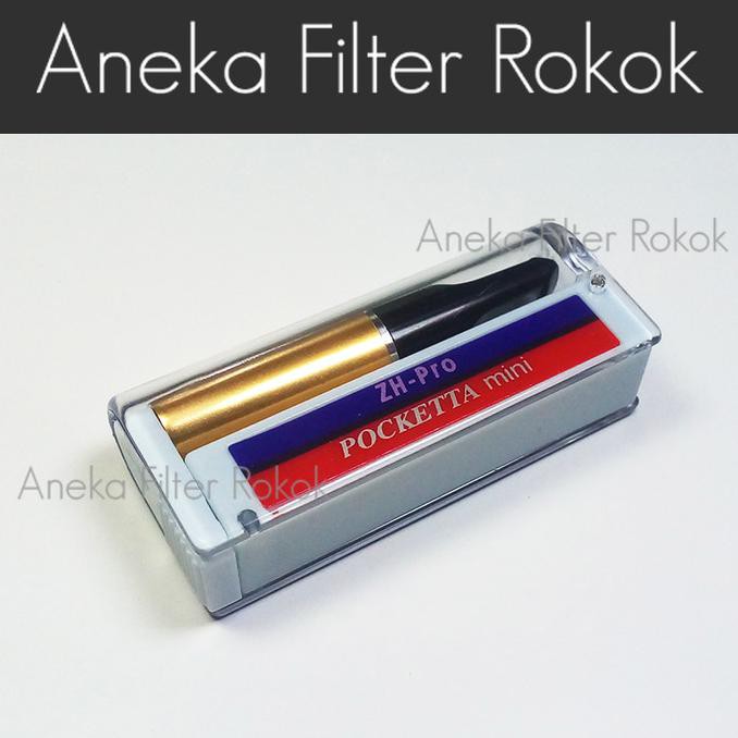 Jual PROMO!! Filter Rokok Isi Ulang | Pipa Rokok | ZH110 Pocketta Mini ...