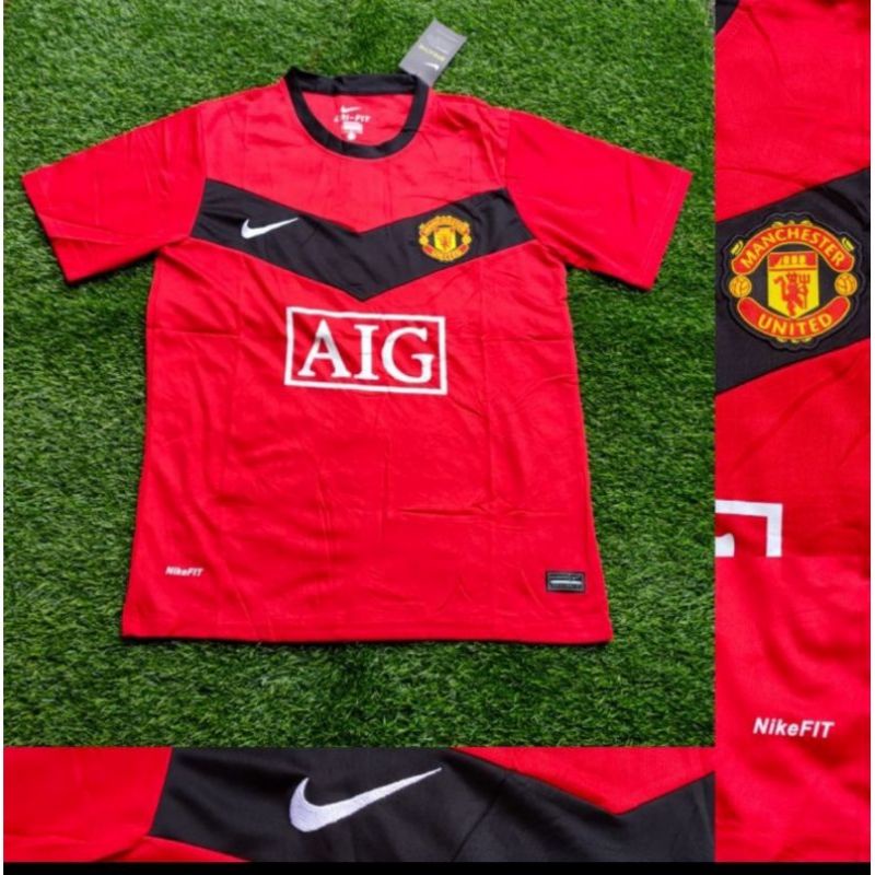 Jual JERSEY MU HOME RETRO V 2010 GRADE ORI OFFICIAL | Shopee Indonesia