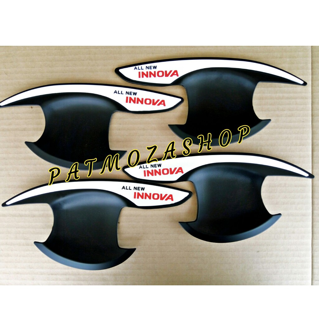Jual OUTER INNOVA REBORN LUXURY HITAM DOFF LOGO PUTIH 2016 UP | Shopee ...