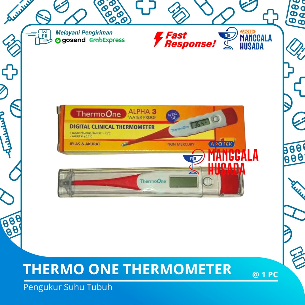 Jual THERMOMETER DIGITAL ALPHA 3 (ONEMED) | Shopee Indonesia