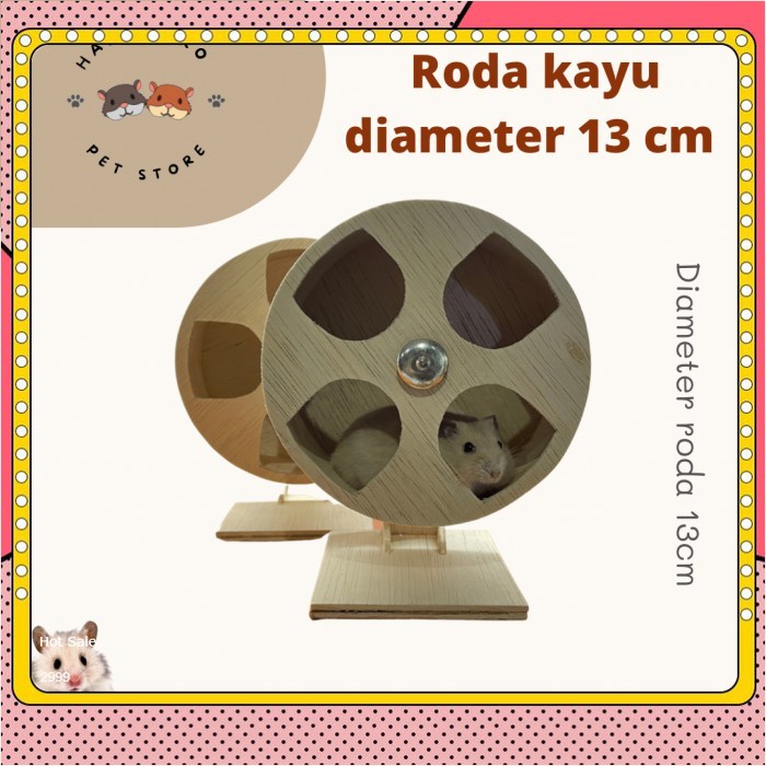 Jual Roda hamster wheel hamster kayu / kincir hamster kayu | Shopee ...