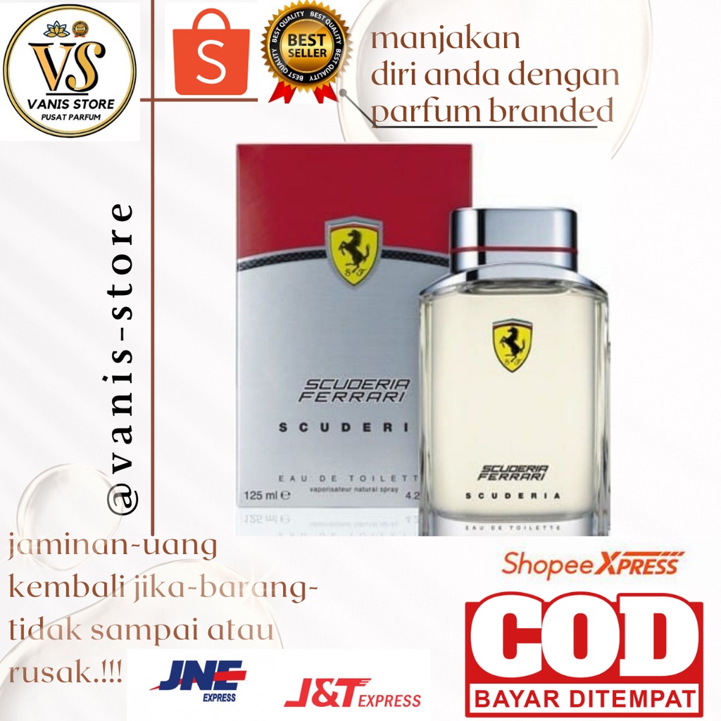Jual Parfum Ferrari Scuderia For Men EDT - 125ml | Shopee Indonesia