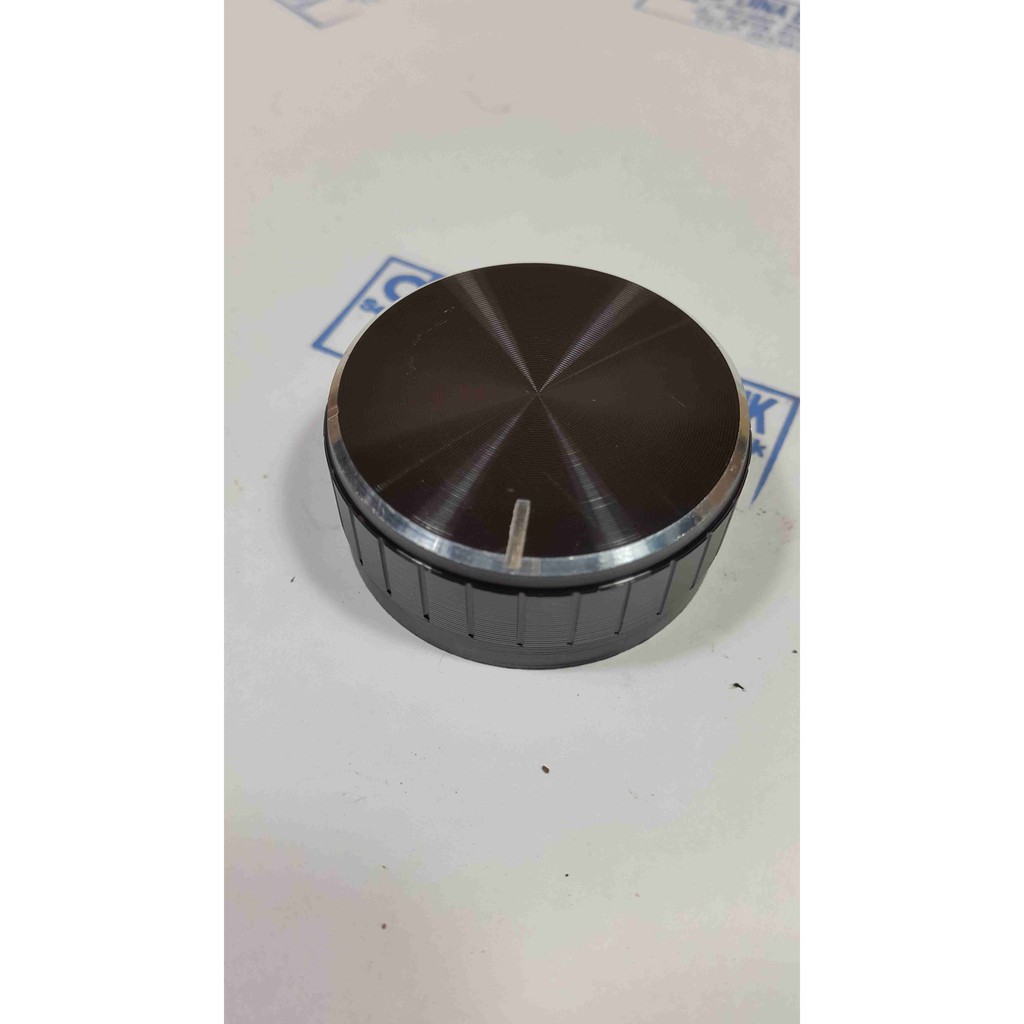 Jual KENOP KENOB KNOP KNOB POTENSIO BESAR 40 MM METAL HITAM | Shopee ...
