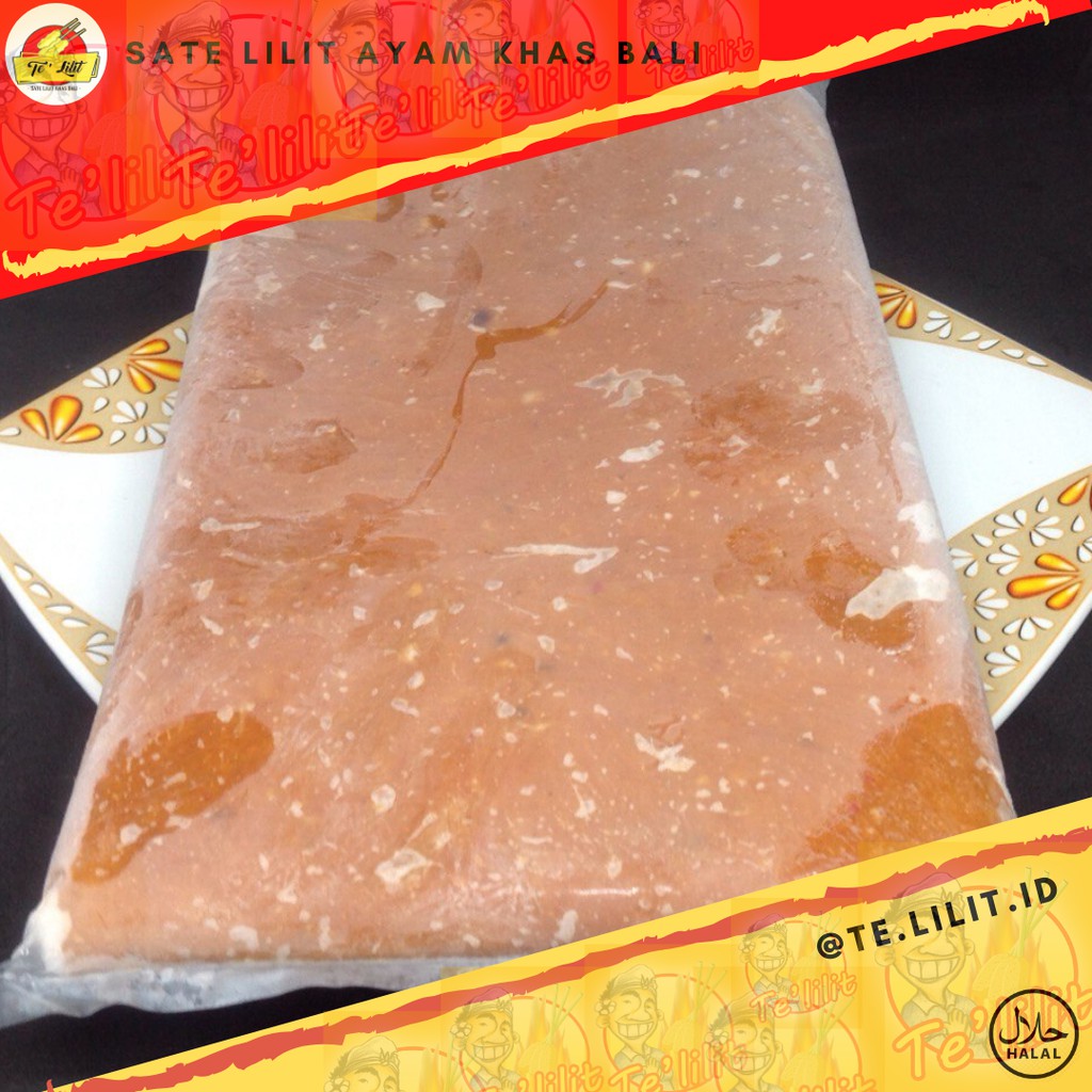 Jual TERMURAH!!! Bahan Sate Lilit Ayam Frozen (70 Tusuk HANYA1800/tusuk ...