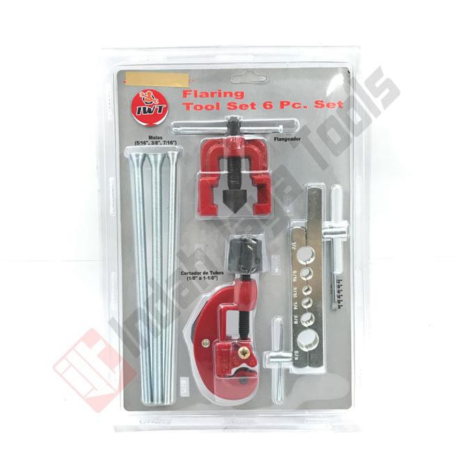 Jual IWT Flaring Kit Tool 6 Pcs Set - Pemekar Pipa AC | Shopee Indonesia