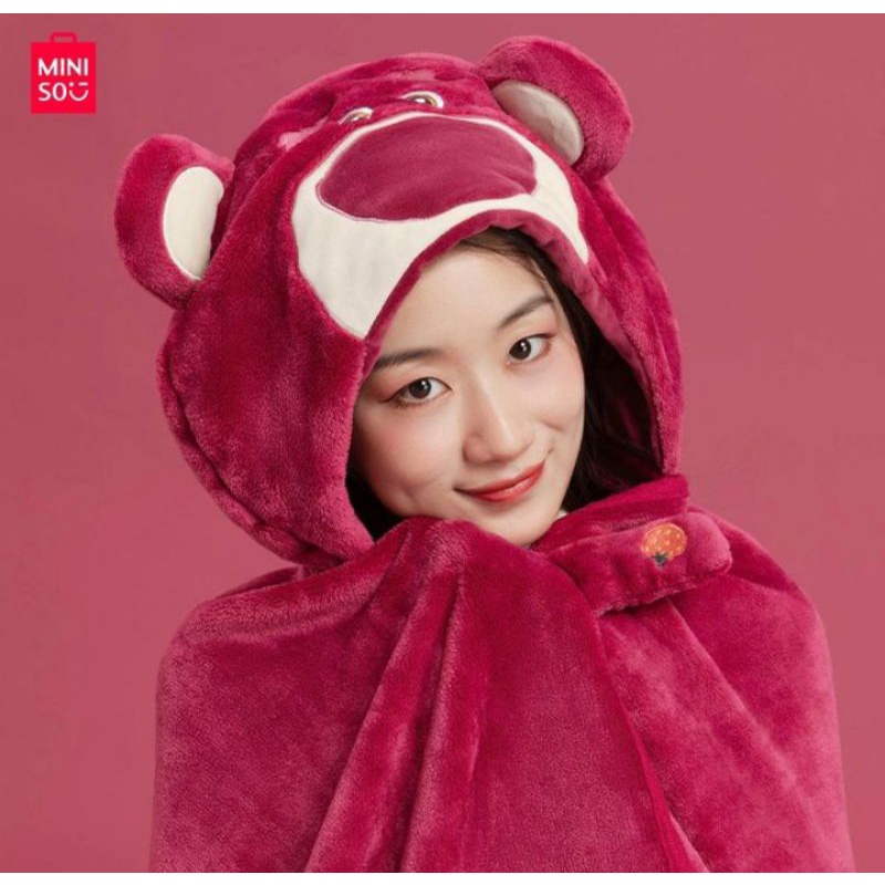Jual Miniso Selimut Lotso /Bantal/Balmut | Shopee Indonesia
