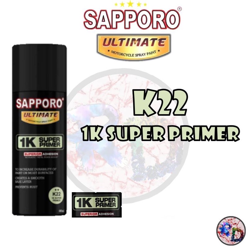 Jual SAPPORO ULTIMATE K22 SUPER PRIMER 1K 400 ML | Shopee Indonesia
