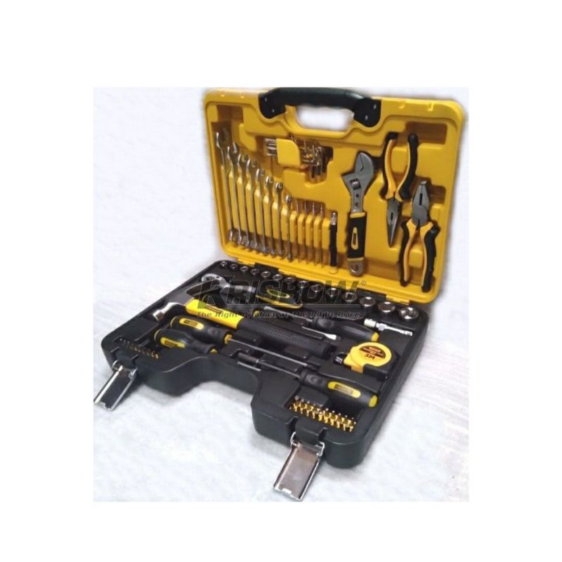 Jual KRISBOW Alat Mekanik set 78pcs / MECHANIC TOOL KIT 78PC LRTKM78 ...