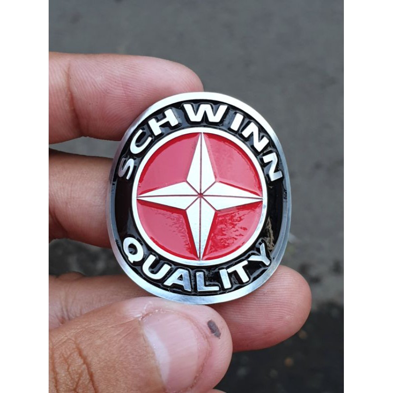 Jual Head tube Badge / Head badge SCHWINN - Emblem Sepeda SCHWINN ...