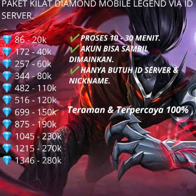 Jual Diamond mobile legend | Shopee Indonesia