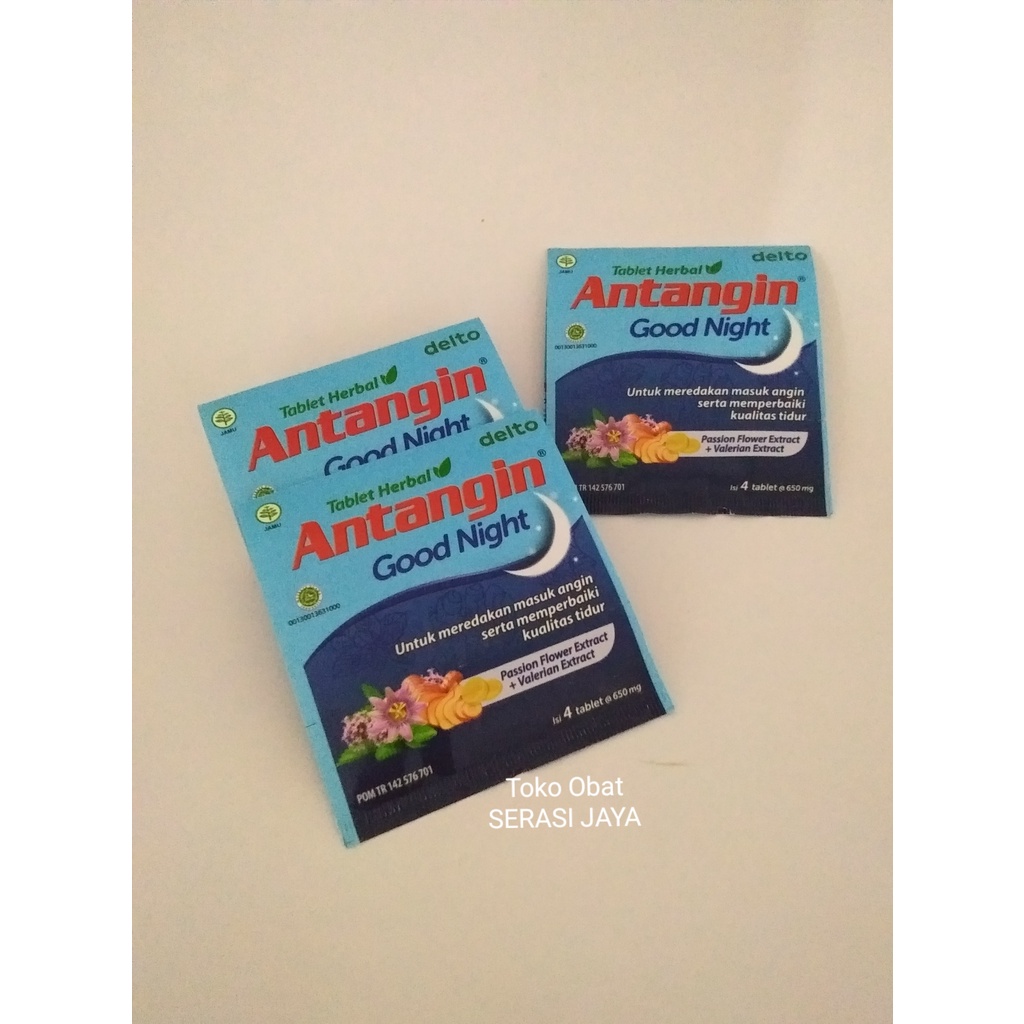 Jual Antangin Goodnight Tablet Catch Cover 4 tablet Pereda Masuk Angin ...