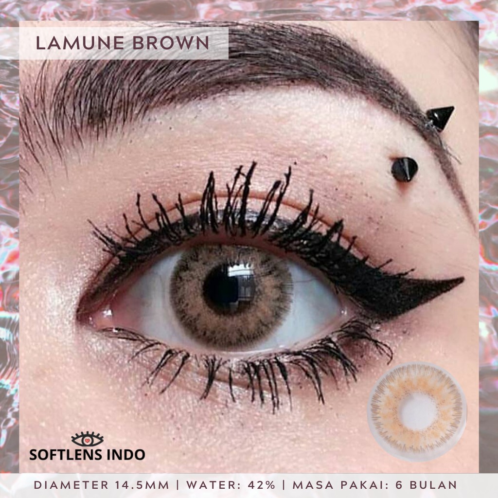 Jual Softlens sweety plus lamune brown/ coklat | Shopee Indonesia