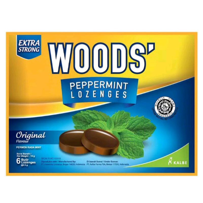 Jual PERMEN WOODS - WOODS BON BON - WOODS LOZENGES (PERMEN BATUK ...