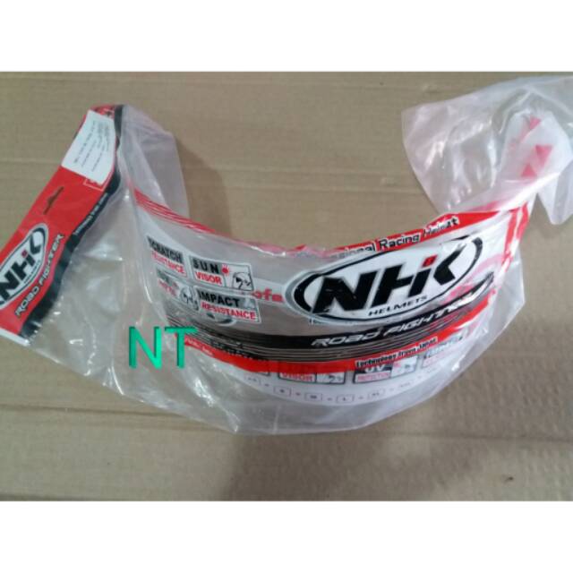 Jual Kaca helm NHK GP Tech dan NHK GP100 bening original NHK | Shopee ...