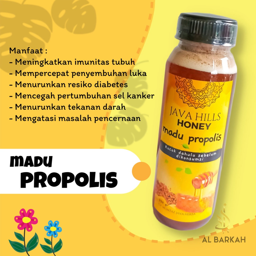 Jual Madu Propolis 330gr Herbal Alami 100% Asli | Shopee Indonesia