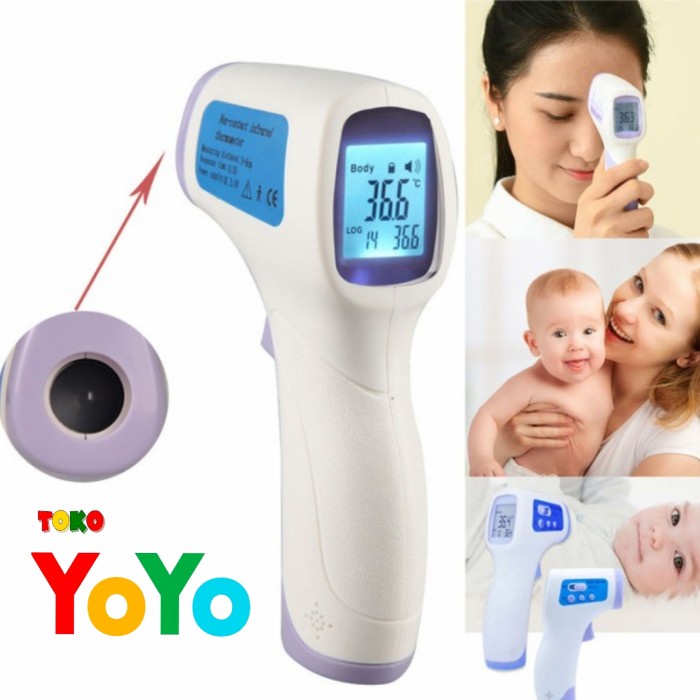 Jual BabyToys Termometer Digital Infrared / Thermometer Bayi / Alat ...