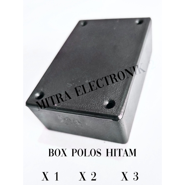 Jual Box Hitam Ukuran x1 Rakitan Multifungsi Plastik Polos | Shopee ...