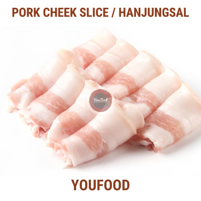 Jual Daging Babi Pipi Slice 1cm - Jowl - Cheek Slice - Hanjungsal ...