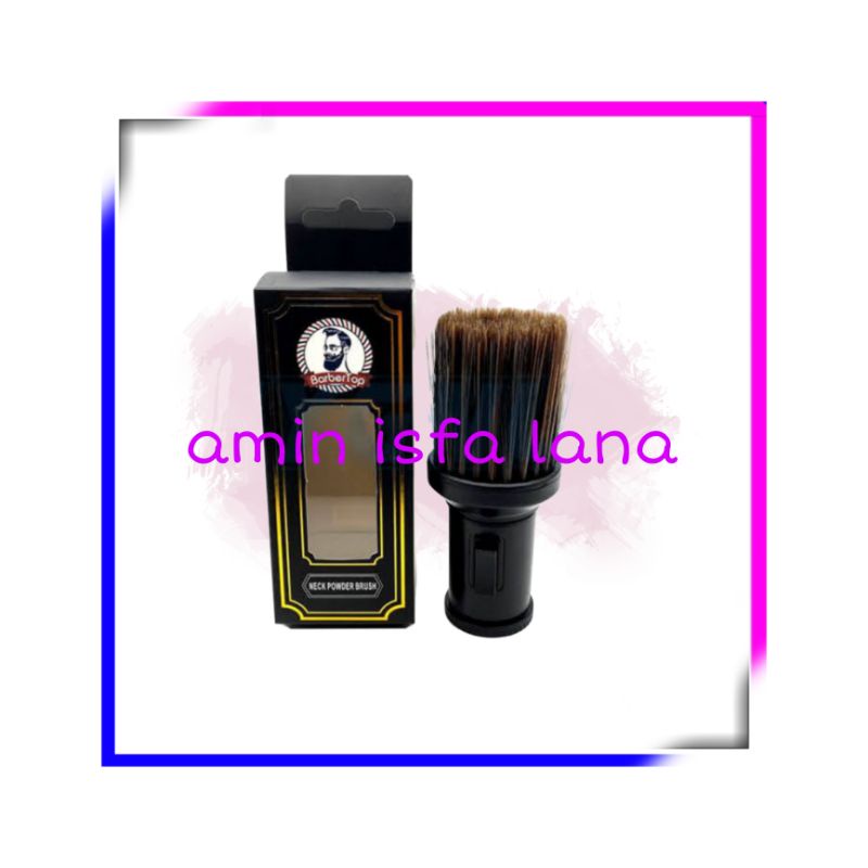 Jual Barbershop sikat cukur kuas isi bedak fade brush sikat leher ...
