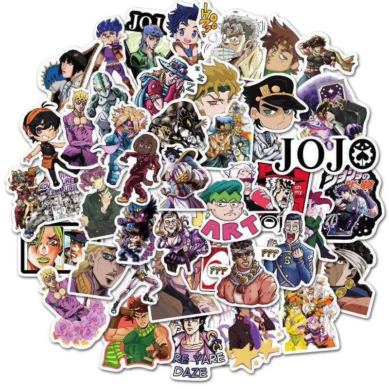 Jual Sticker Anime Jojo Bizarre Adven / Sticker Murah | Shopee Indonesia