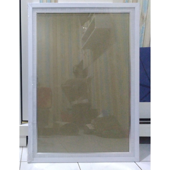 Jual Bingkai Foto 50X75 Linen # 22R include packing bubble frame photo ...