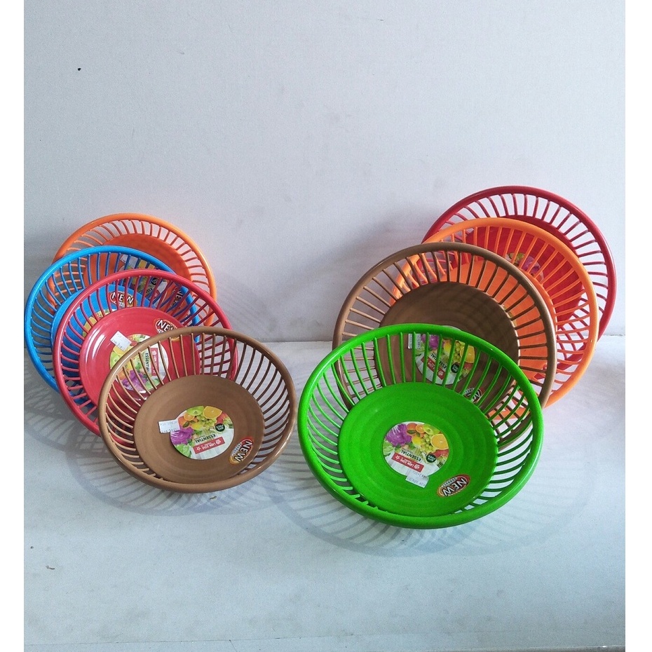 Jual KERANJANG BUAH SERBAGUNA DIORA ROUND BASKET MEDIUM BW-38 LION STAR ...