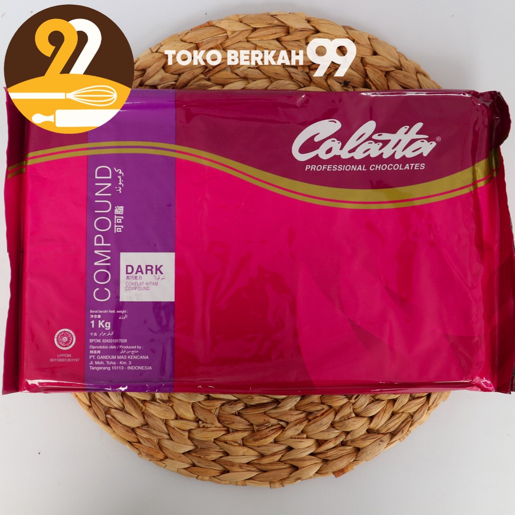 Jual REPACK COLATTA DARK CHOCOLATE 200gr | Shopee Indonesia