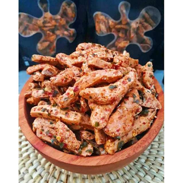 Jual basreng daun jeruk pedas raja ngemil | Shopee Indonesia