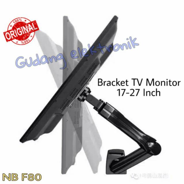 Jual North Bayou F80 / H80 17"-27" Bracket TV monitor | Shopee Indonesia