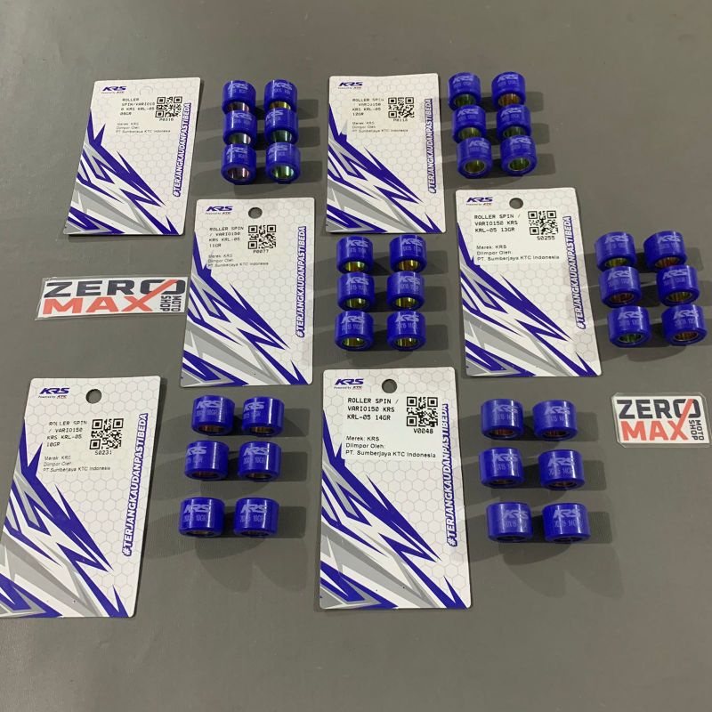 Jual Roller CVT KRS KTC Kytaco 9gr 10gr 11gr 12gr 13gr 14gr Spin Vario 125 Honda Vario 150 Genio ...