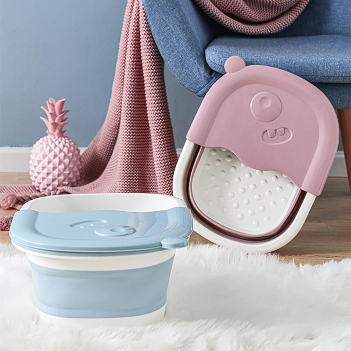 Jual Baskom Rendam Kaki Lipat Relaksasi Menicure Pedicure SPA | Shopee ...