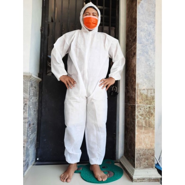 Jual APD HAZMAD Baju APD Ready Stok Baju Hazmad APD Polyprohelene ...