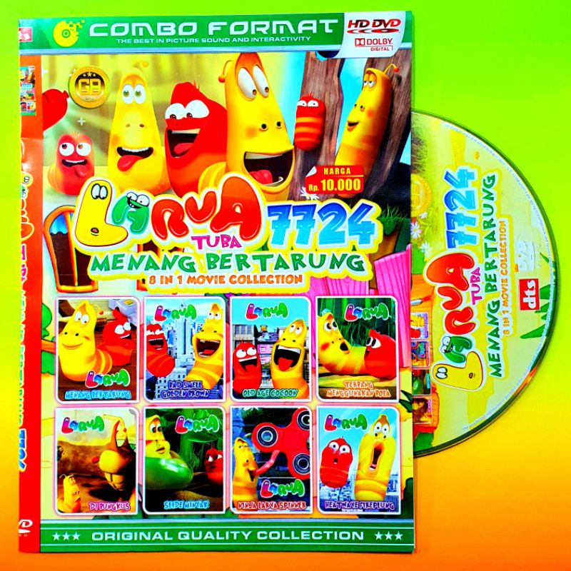 Jual KASET VIDEO DISC FILMS LARVA ANIMATION COLLECTION MOVIE - KASET PILEM KARTUN LUCU - FILM ...