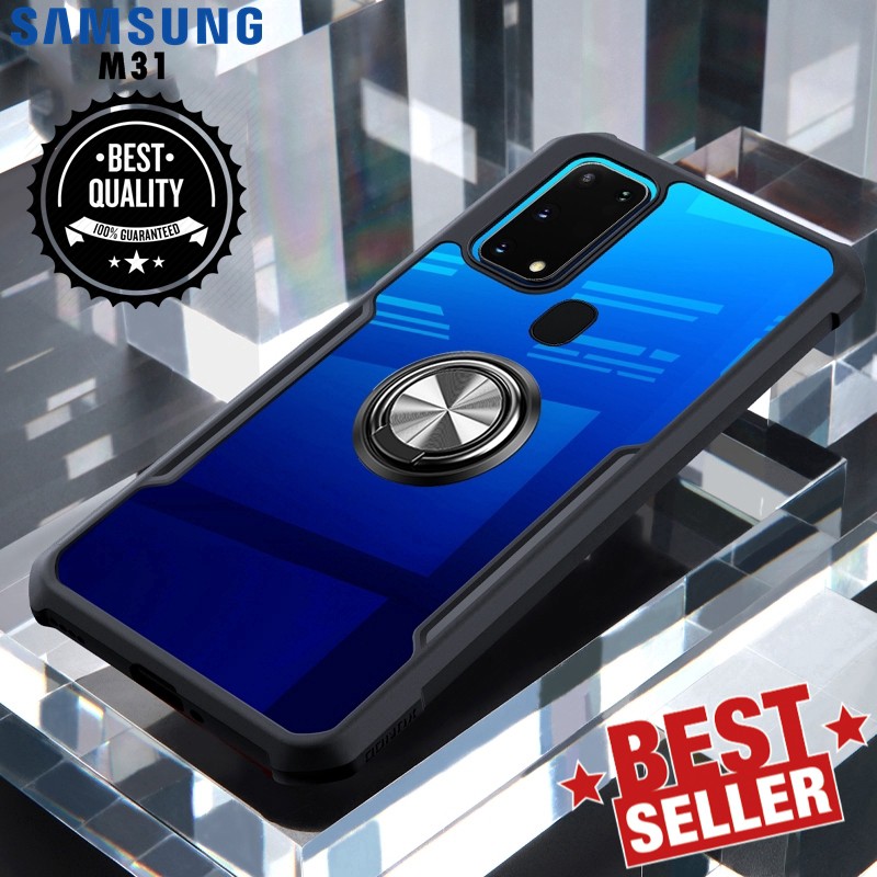 Jual Case Samsung M31 - M30S - A21S - M51 Ring Transparan CLEAR JAZZ ...