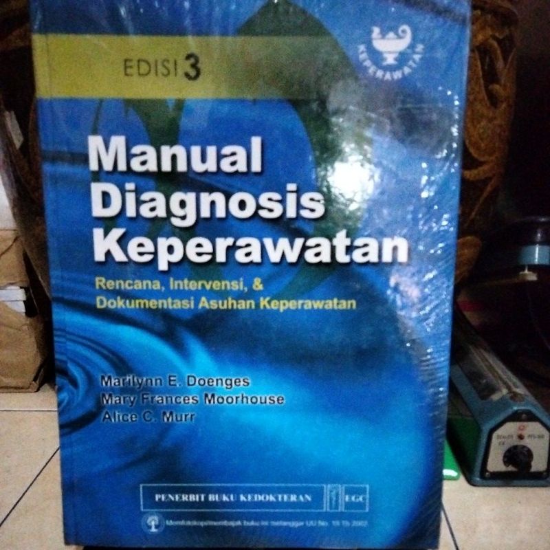 Jual MANUAL DIAGNOSIS KEPERAWATAN Edisi 3 ( Buku ORIGINAL ) | Shopee Indonesia