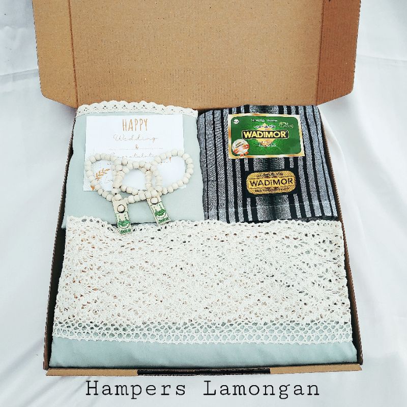 Jual HAMPERS MUKENAH KATUN JUMBO + SARUNG WADIMOR / PAKET ALAT SHOLAT ...